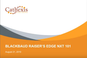 Raiser’s Edge NXT On-demand webinars
